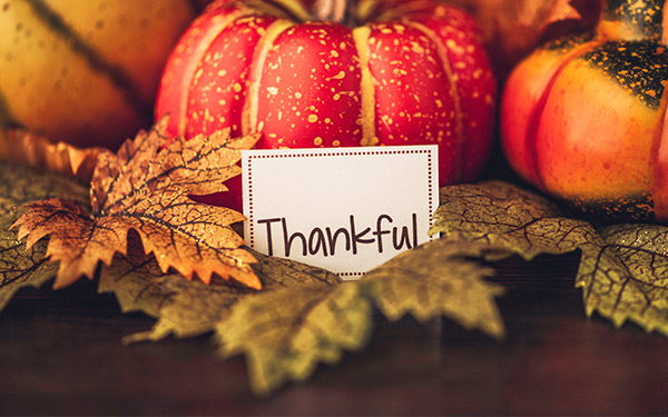Why We’re Thankful