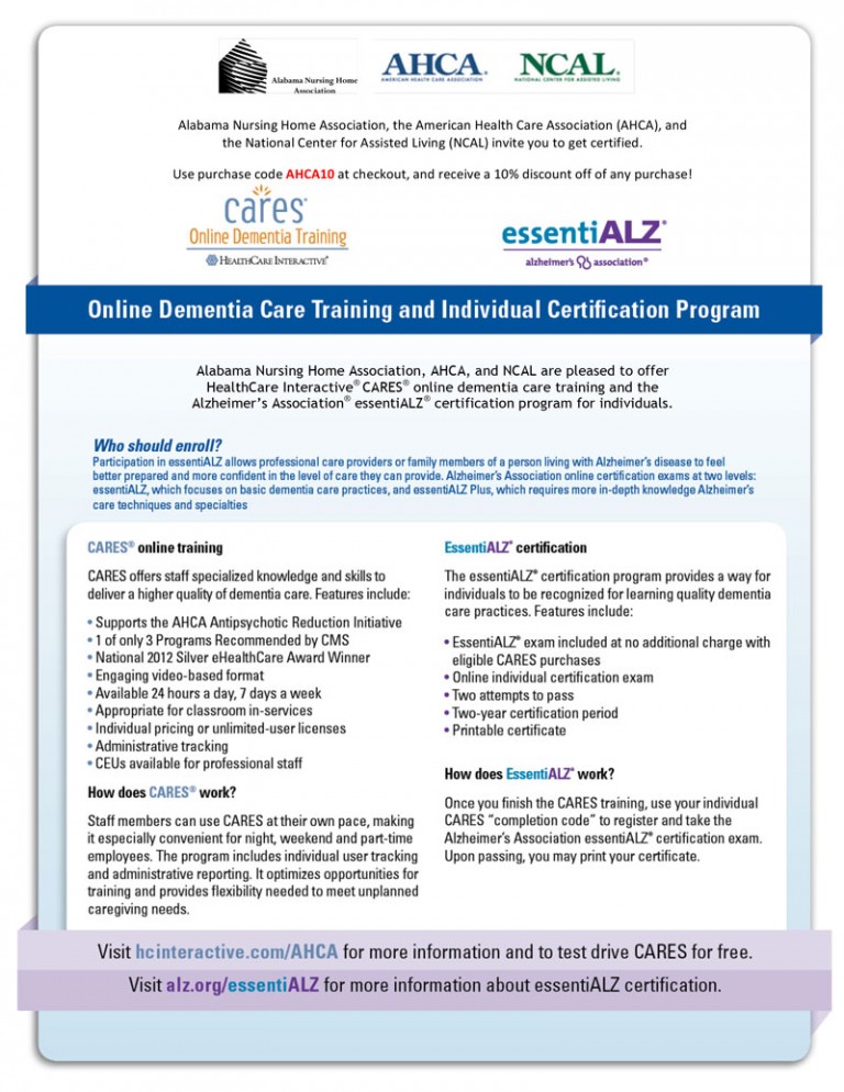 CARES Online Dementia Training